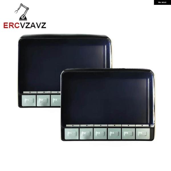 2PCPC -8シリーズ モニターLCDスクリーン パネル アセンブリ コマツ 掘削機PC 200-8PC 200LC-8PC 220-8PC 300-8PC 400-8PC 270-8PC 290LC-8 カスタム パーツ アクセサリーH...