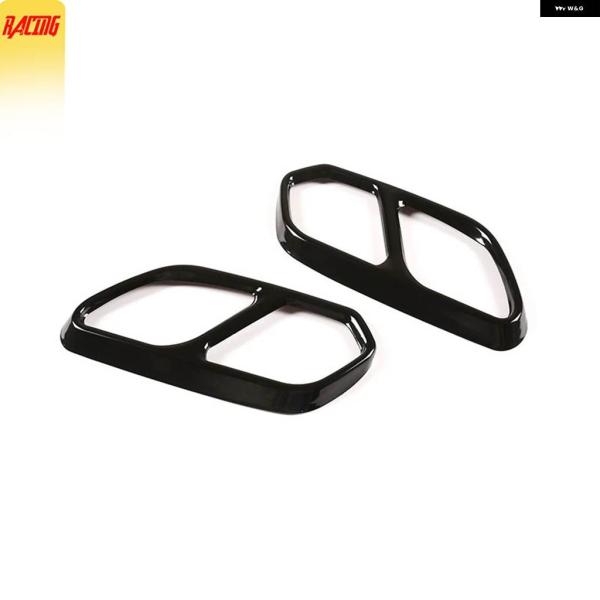 19-21 フォルクスワーゲン トゥアレグ 1ペア エキゾーストチップカバー カーアクセサリー カスタム マフラー 装飾 排気テールパーツ カスタム パーツ アクセサリーHIGN-CONCERNED CHEMICAL:NONESPECIAL...