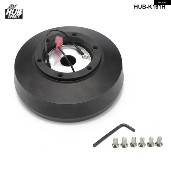 アルミ 6穴 ステアリングホイール ボール ベアリング レーシング ショートハブ アダプター ボスキット フォード F250/F350/レンジャー 92-02 HUB-K161H カスタム パーツ アクセサリーHIGN-CONCERNED ...