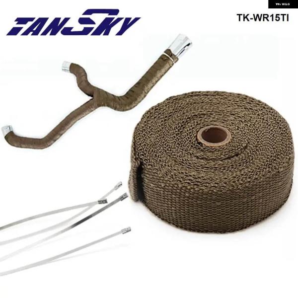 パフォーマンス サーマルヒート マニホールド エキゾースト システム ラップ チタン 2インチ幅 X 10メートル フォード マスタング GT コブラ 95 TK-WR15TI カスタム パーツ アクセサリーSPECIAL FEATURES...