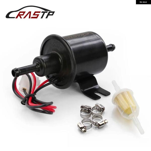 12V 電動 燃料 ポンプ 低圧ボルトワイヤー ディーゼル ガソリン HEP-02A 車 キャブレター オートバイ ATV RS-FP009-TP カスタム パーツ アクセサリーHIGN-CONCERNED CHEMICAL:NONEOTH...