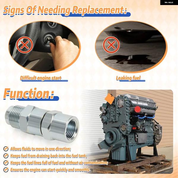 23516919 デトロイト ディーゼル 燃料チェック バルブ デトロイト ディーゼルシリーズ 60 12.7L エンジン カスタム パーツ アクセサリーHIGN-CONCERNED CHEMICAL:NONEBRAND NAME:PQYO...
