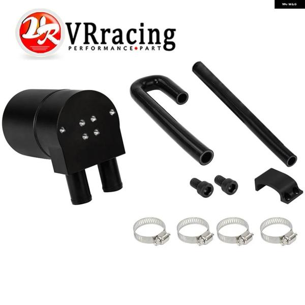 ブラック 合金 リザーバー オイルキャッチタンク ラジエーター ホース BMW N54 335I 135I E90 E92 E82 2006-2010 カーアクセサリー カスタム パーツ アクセサリーHIGN-CONCERNED CHEMI...