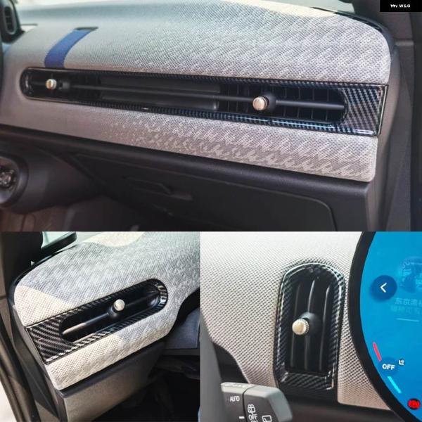 MINI COOPER F65 F66 F67 2025 車用 エアベント リング アウトレット カバー ケース ABS エアコン ベント 装飾 シェル カーアクセサリー カスタム パーツ アクセサリーHIGN-CONCERNED CHEM...