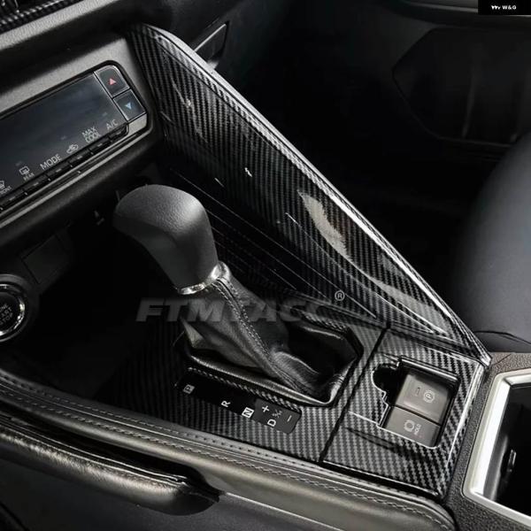 トヨタ ヤリス クロス 2024 2025 LHD ABS カーボン インテリア カーアクセサリー ギア シフト パネル カバー フレーム トリム カスタム パーツ アクセサリーHIGN-CONCERNED CHEMICAL:NONEITE...