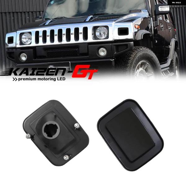 2PCS クリア/スモークレンズ 車フロント バンパー ウィンカーライトカバー ハウジング キット 2003-2009 ハマー H2 SUV SUT 電球 /ソケットなし カスタム パーツ アクセサリーHigh-concerned chem...