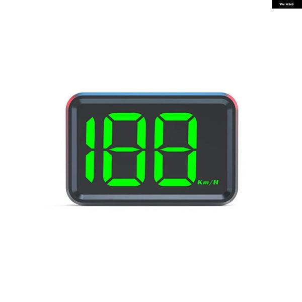 車GPSデジタルHUDヘッドアップ ディスプレイ 汎用スピード メーター プロジェクター KM/H ビッグフォントスピード メーター オートエレクトロニック ディスプレイ カスタム パーツ アクセサリーHigh-concerned chem...