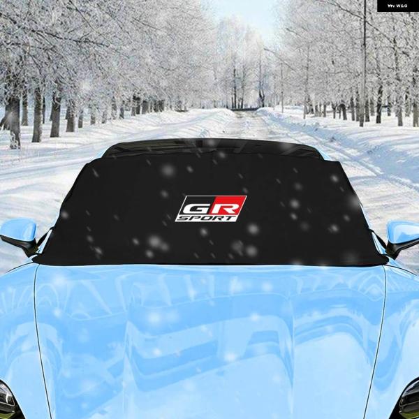 車 フロントガラス サンシェード カバー オートアクセサリー トヨタ GR YARIS SPORT GAZOO RACING COROLLA SUPRA 86 HILUX C-HR CROSS PRIUS カスタム パーツ アクセサリーOr...