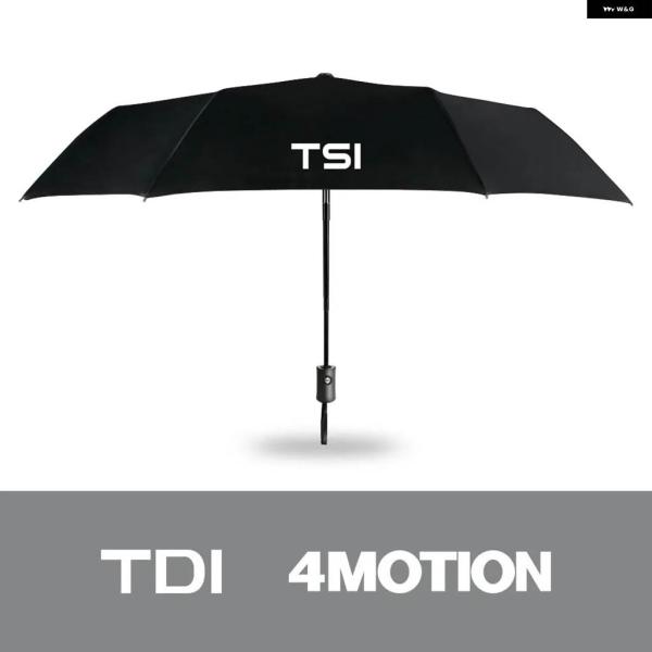 全自動 折りたたみ 傘 防風 カーアクセサリー フォルクスワーゲン VW TSI TDI 4モーション ティグアン パサート B5 B6 ポロ ゴルフ 7 6 4 カスタム パーツ アクセサリーMaterial:Aluminum Alloy...