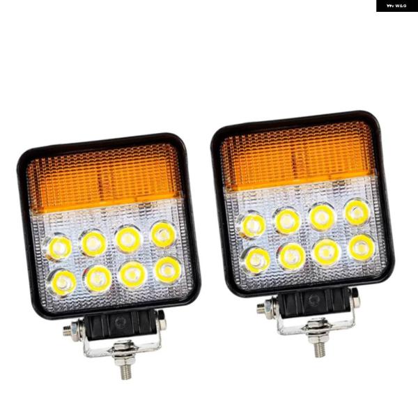 12-80 V DC車両左右ショベル フォーク リフトLED フォーク リフトライトフロントウィンカーライト カスタム パーツ アクセサリーHigh-concerned chemical:NoneType:Work LightColor T...