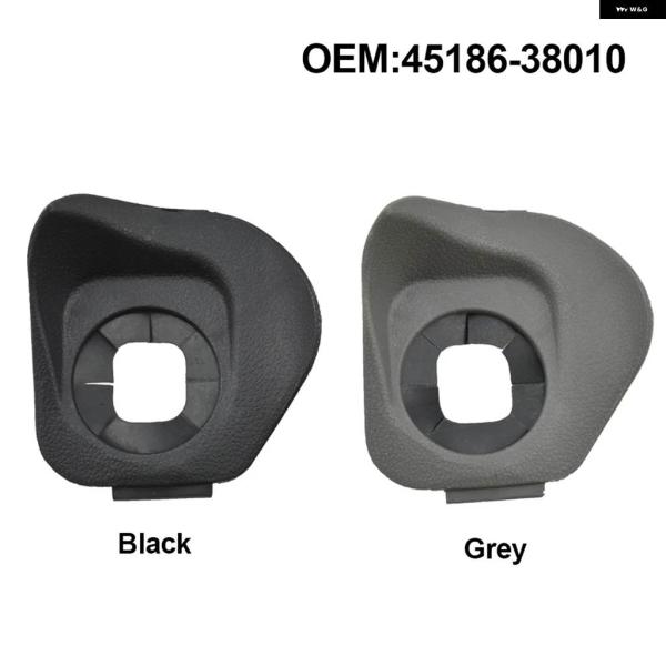 ブラックグレー クルーズ コントロール カバー 45186-30180-C0 45186-30180-E0 トヨタ ランドクルーザー プラド GDJ150 GRJ150 KDJ150 LJ1 2018-2020 カスタム パーツ アクセサリ...