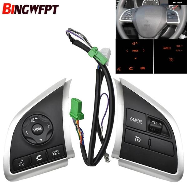 オーディオ ラジオ クルーズ コントロール スイッチ ステアリングホイール ボタン 三菱 ミラー ジュ2013-2015ASX2013-2019 カスタム パーツ アクセサリーHigh-concerned chemical:NoneSpec...