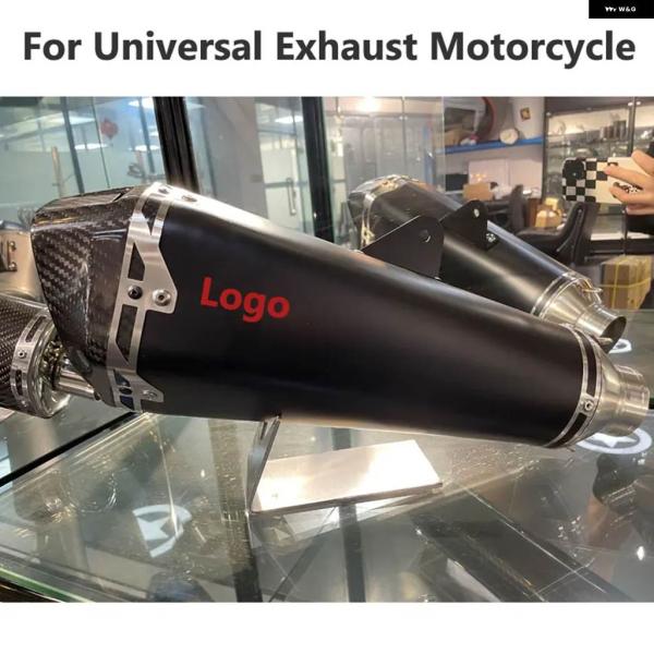 モトクロス 排気チップ オートバイ マフラーSILENCIEUX MOTO MODIFIED RACING PITBIKE パイプ システム S1000RR FZ6 CB650R HORNET 600 カスタム パーツ アクセサリーMoto...