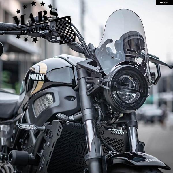 ヤマハ XSR700 XSR700 2022 - バイク ウィンドシールド アルミキット デフレクター カスタム パーツ アクセサリーHigh-concerned chemical:NoneItem Weight:0.75kgItem He...
