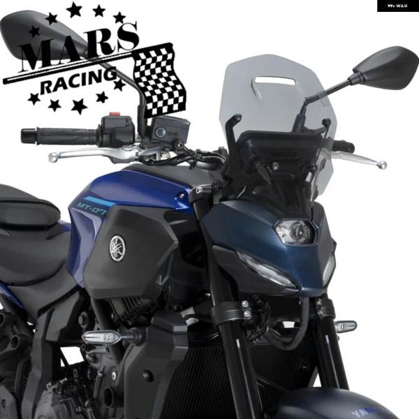 ヤマハ MT-07 MT07 GEN4 2025 FZ-07 FZ07 25-26 オートバイ スポーツ ウィンドシールド ウィンドスクリーンキット デフレクター シュラウド シールドガード カスタム パーツ アクセサリーHigh-conc...