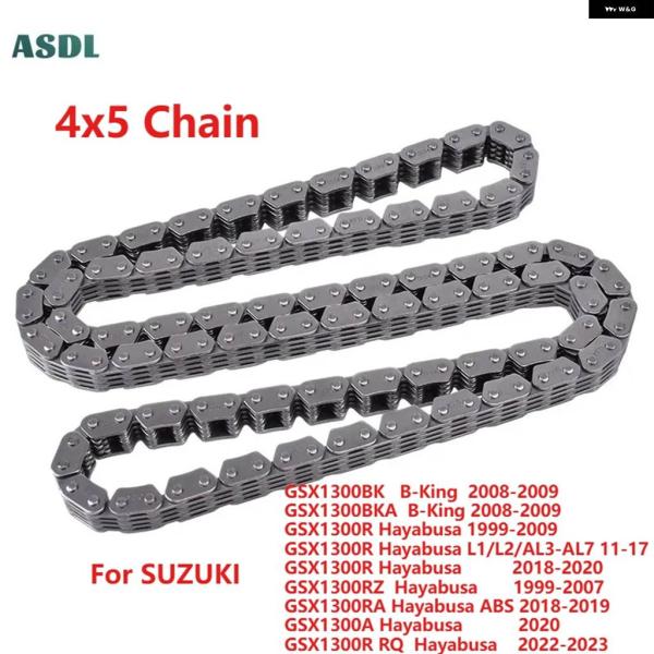 4X5 136リンク バイク クランクシャフト カムタイミング チェーン スズキ GSX1300BK GSX1300BKA GSX1300R GSX1300RZ GSX1300RA /A 12760-24F01 カスタム パーツ アクセサリ...