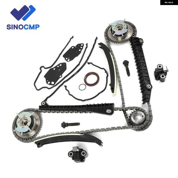 2L1Z-6K297-AA 3R2Z-6A257-DA タイミング チェーン キット カムフェイザー VVT バルブ 5L3Z-6268-A 4L3Z-6M256-AA F85Z-6M274-AA フォード リンカーン 5.4L カスタム ...