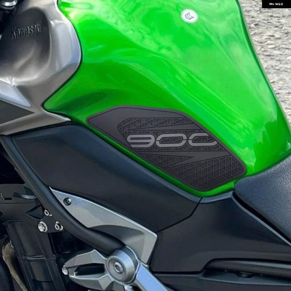 バイク サイドタンク パッド ニープロテクション カワサキ Z900 2017-2025 カスタム パーツ アクセサリーHigh-concerned chemical:NoneModel Name:Z900Brand Name:homtru...