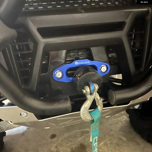 124MM 7/8インチインチ ホースフェアリード 4500ポンド ウインチフェアリード 合成ロープフェアリード 2000-3500ポンド ATVウインチ アルミアクセサリー カスタム パーツ アクセサリーModel Name:fairle...