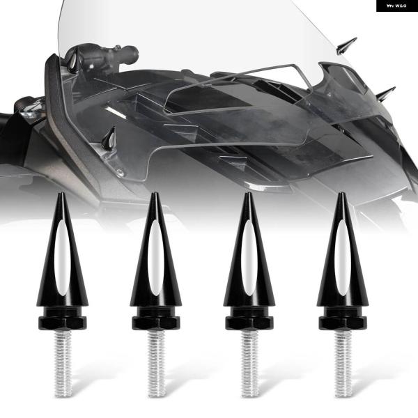 フェアリング ウィンドシールド スパイクボルト ウィンドスクリーン トリム ネジ ハードウェアキット CAN AM SPYDER F3-T F3-L 2016-2025 バイク アクセサリー カスタム パーツ アクセサリーHigh-conc...