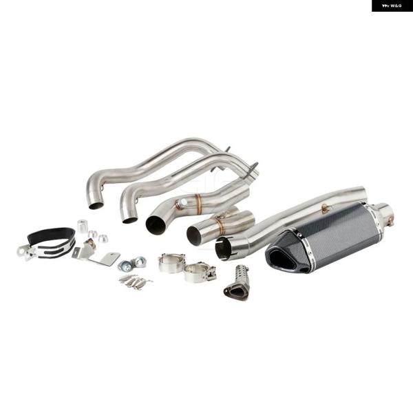 ヤマハ R7 2021 - 23 YZF R7 YZFR7 エスケープ バイク マフラー リンク パイプ 付き スリップオン カスタム パーツ アクセサリーHigh-concerned chemical:NoneModel Name:For...