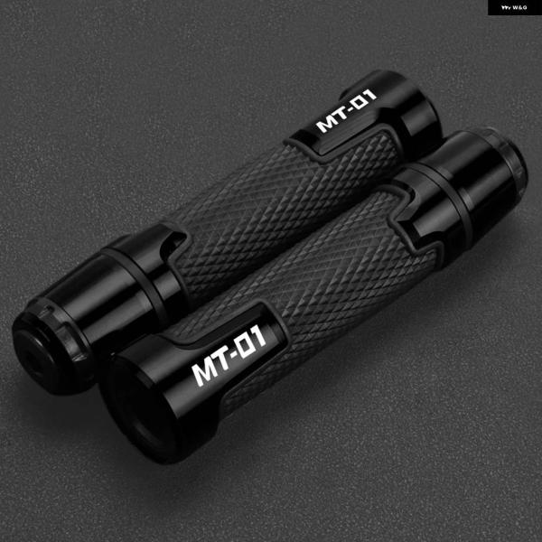 ヤマハ MT01 MT-01 2004-2024 2025 7/8インチ 22MM オートバイ アクセサリー ハンドルバー グリップ ハンドルバー グリップ MT01 カスタム パーツ アクセサリーHigh-concerned chemic...