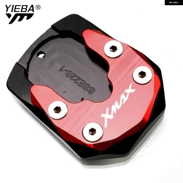 ヤマハ X-MAX300 400 250 125 XMAX300 オートバイ アクセサリーキック スタンド サイド スタンド 延長 引き伸ばし パッド サイド ブラケット XMAX300 カスタム パーツ アクセサリーProtective ...