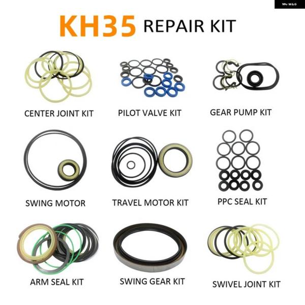 クボタ KH35 シールリペアサービスキット 掘削機用 オイルシール 3ヶ月 カスタム パーツ アクセサリーHigh-concerned chemical:NoneStandard or Nonstandard:StandardModel ...
