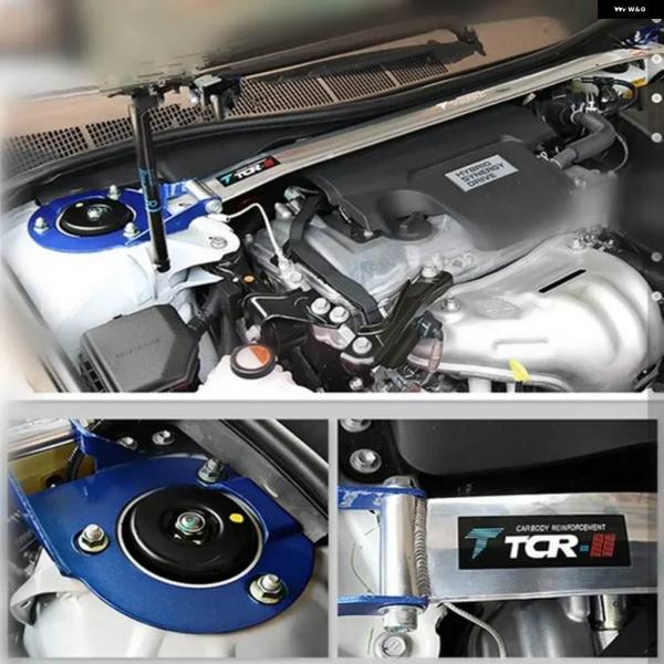 2012-2017 トヨタ カムリ カー ロッド ストラットバー エンジン タイロッド ボディ アンチティルトタイロッド バネ下ウェイト カスタム パーツ アクセサリーHigh-concerned chemical:NoneOther Pa...