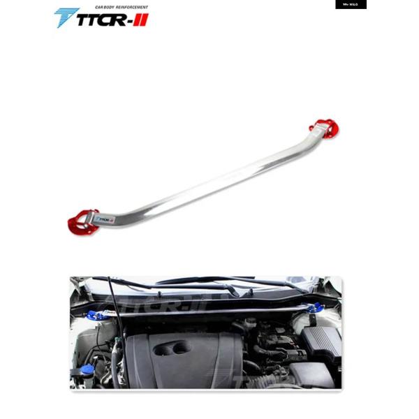 ストラットバー TTCR-II マツダ CX-5 CX 5 203-2021 ストラットバー シャーシ アンチティルト タイロッド スタビライザーバー カスタム パーツ アクセサリーOther Part Number:car styling...