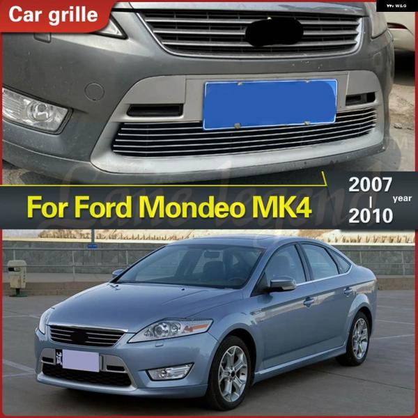 FORD MONDEO MK4 2007 - 10 オート ラジエーター センター バンパー グリル パネル カバー カー グリル パネル トリム カー スタイリング グリル カスタム パーツ アクセサリーHigh-concerned ch...