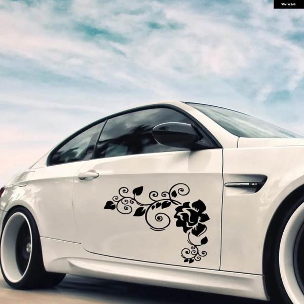 アートデザインフラワーカー ステッカー デカール AUTボディラップビニールフィルム 車 カスタム パーツ アクセサリーHigh-concerned chemical:NoneCategory:stickersType Of Sticker...