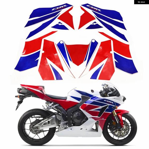 バイク フェアリング フルキット プロテクター ステッカー 車両全体 デカール ホンダ CBR600RR 2013-2014 CBR600 F5 カスタム パーツ アクセサリーItem Weight:0.5kgItem Height:0.1...