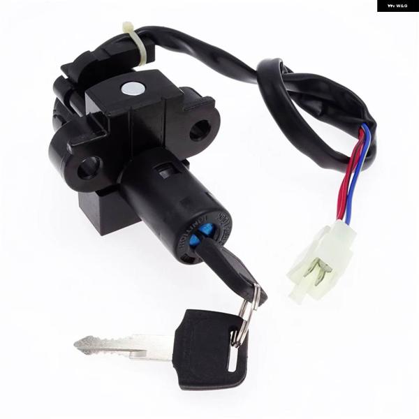 バイク イグニッション スイッチロックキー2個ワイヤー3本 ホンダ XRV750 XRV 750 アフリカツイン 1993 - 2000 カスタム パーツ アクセサリーSpecification:12VSpecial Features:It...