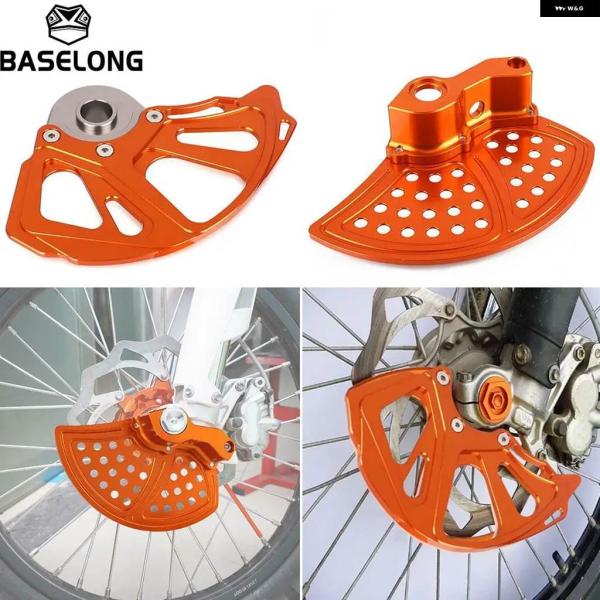 22MM フロント ブレーキディスク ガード プロテクター KTM EXC SXF 85 125 150 200 525 530 2014-2021 2017 - 20 カスタム パーツ アクセサリーProtective parts:Bra...