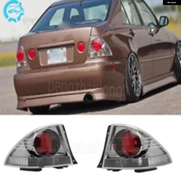 リア バンパー テールランプ トヨタ アルテッツァ RS200 2001 レクサス IS200 2000 - 04 ハザード灯 ブレーキライト ランプシェード カスタム パーツ アクセサリーItem Type:Rear Bumper Lig...