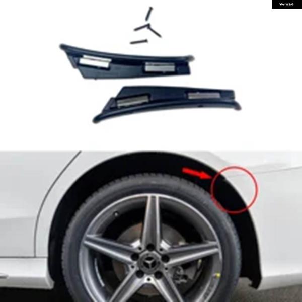 メルセデス S205 W205 C180 C200 C250 C300 C43 S213 W213 E200 E250 E300 E43 AMG バンパー フェンダー フレア ホイール アイブロウ リップ2 カスタム パーツ アクセサリーI...