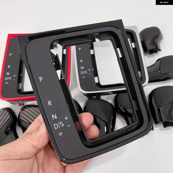 ギア フレーム ブラケット サークル ギア シフト ノブ ベース トリム サークル オートマチック ギア シフト ノブ ゴルフ 7 7.5 左ドライバー ハンド カスタム パーツ アクセサリーHigh-concerned chemical:...