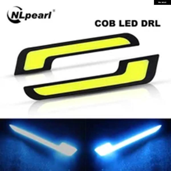 1ペア 12V COB DRL LED デイタイム ランニングライト 車 オフロード SUV オート LED アウタードライビング フォグランプ カーライト アセンブリ カスタム パーツ アクセサリーHigh-concerned chemi...