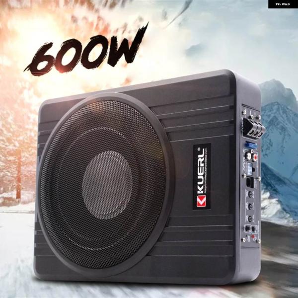 8/10インチサブウーファーカー オーディオ 12V600W高出力アルミ カー スピーカー シート下ウーファーカスタム超薄型サブウーファー カスタム パーツ アクセサリーHigh-concerned chemical:NoneModel N...