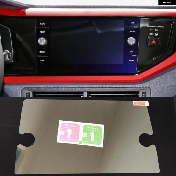 強化ガラススクリーン プロテクター フォルクスワーゲン VW ポロ/VW ポロ 6 ディスカバー メディア 8インチ 2019 カーナビゲーションスクリーン カスタム パーツ アクセサリーHigh-concerned chemical:No...