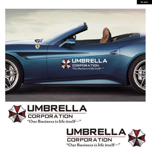 ボディ ステッカー アンブレラコーポレーション デコレーション デカール カー ステッカー 6815CM カラー スタイリング ステッカー カスタム パーツ アクセサリーHigh-concerned chemical:NoneCategor...