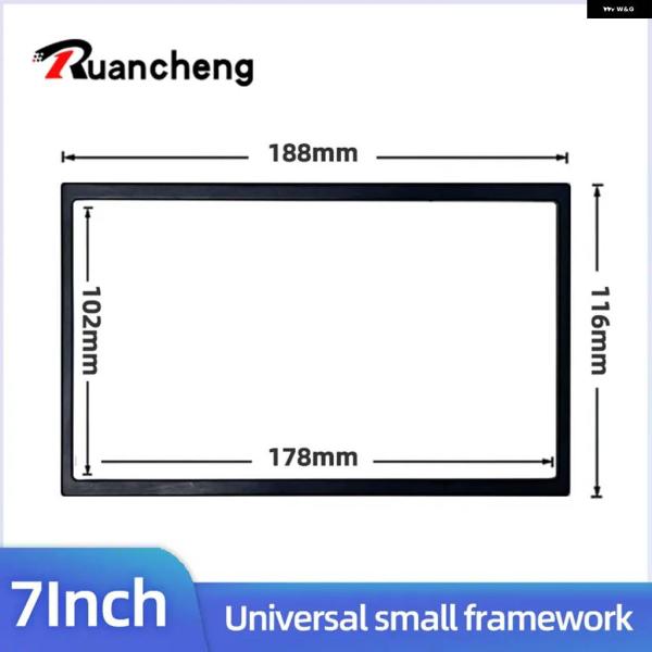 カーメディアプレーヤー 2DIN フレーム ダブルディン オート 7インチ ラジオ MP5 178X102MM カスタム パーツ アクセサリーDin:One DinDigital Media Format:CDDisplay Size:7"...