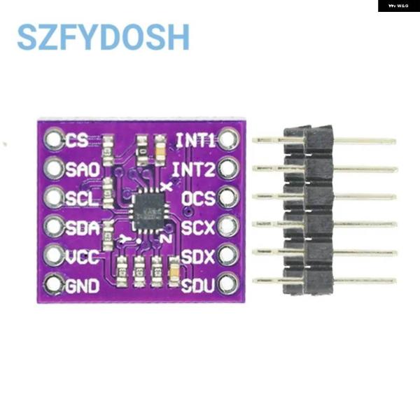 MCU-633 LSM6DSO 6DOF LSM6DSM ジャイロスコープ姿勢センサ モジュール 3D 加スピード計 3.3V SPI IIC I2C MIPI I3C SM シリアル インターフェース カスタム パーツ アクセサリーPac...