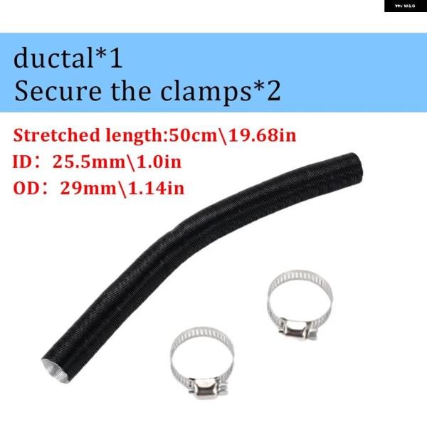 12V/24V 2KW〜8KWヒーター用 パーキング ヒーター吸気ダクトエア フィルター 接続 パイプフォイル カスタム パーツ アクセサリーHigh-concerned chemical:NoneBrand Name:CosleyOrig...