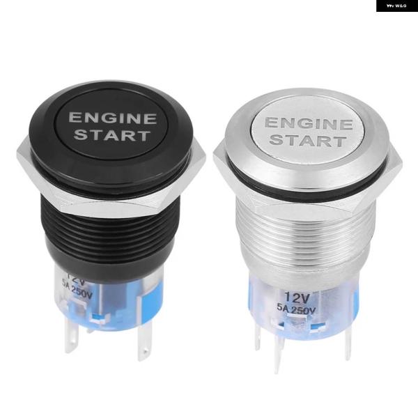 エンジン 始動 プッシュ ボタン スイッチ イグニッション スタータースタート ボタン スイッチ エンジン 始動12V 防水 カスタム パーツ アクセサリーHigh-concerned chemical:NoneSpecial Featur...