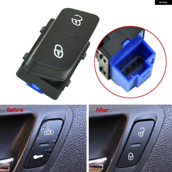 VW 5 MK5 1K0962125Bカーセントラルドアロック コントロール スイッチ コントロール ボタン カースイッチリレー カスタム パーツ アクセサリーHigh-concerned chemical:NoneSpecial Feat...