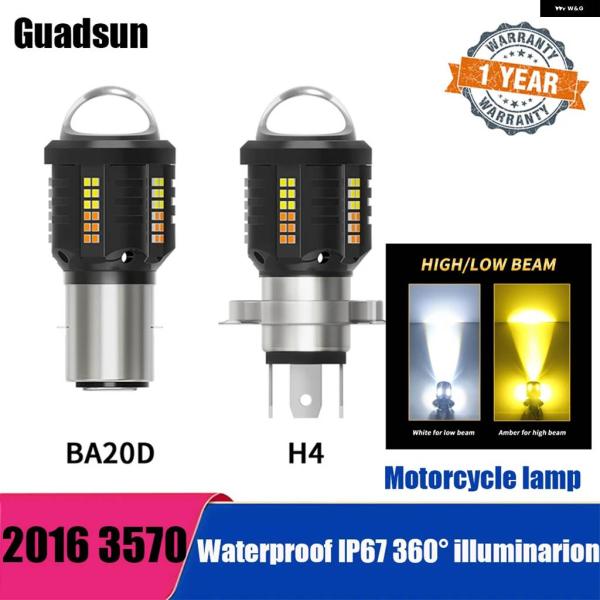オートバイ LED 2016 3570 ヘッドライト CANBUS H4 BA20D P15D IP67 レンズ 防水 超軽量 カスタム パーツ アクセサリーLumens:8000LmLight Source:LEDColor Temper...