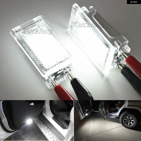 メルセデス ベンツ E クラス W210 1995 - 2000 - 03用 LED カー ドア ウェルカムライト 2個セット カスタム パーツ アクセサリーHigh-concerned chemical:NoneFor Vehicle B...
