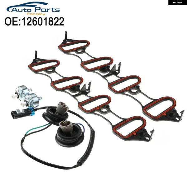 シルバラード/シエラ用 ノックセンサー ワイヤー ハーネス キット インテーク マニホールド ガスケットキット 12601822 213-3521 89060413 12589867 カスタム パーツ アクセサリーSensor Type:P...